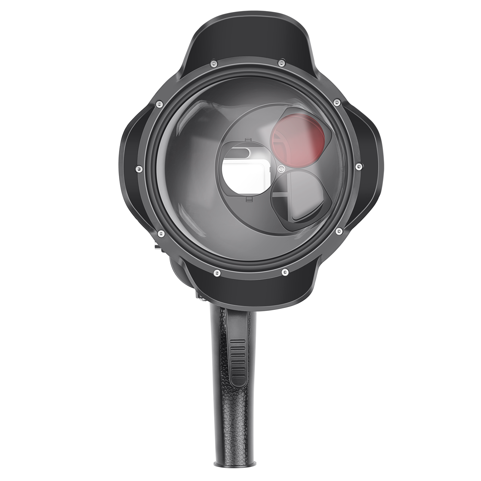 SHOOT New Style Gopro Water Dome Port with Red Filter for Go Pro Hero 7 ...